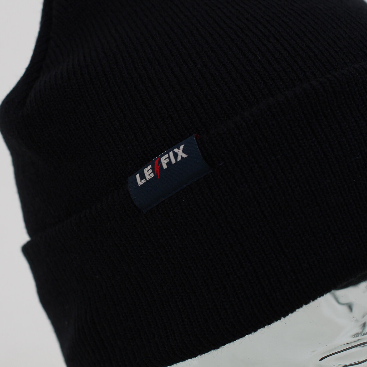 Køb Le Fix hue online | LeFix Clean Beanie Black