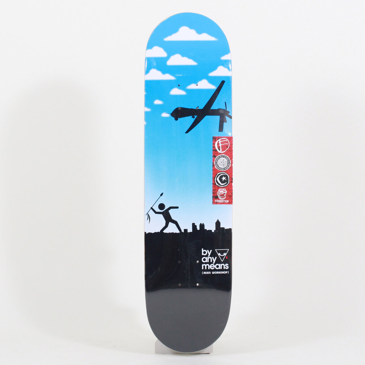 Køb Alien Workshop skateboard | By Any Means Drone | collabo.dk